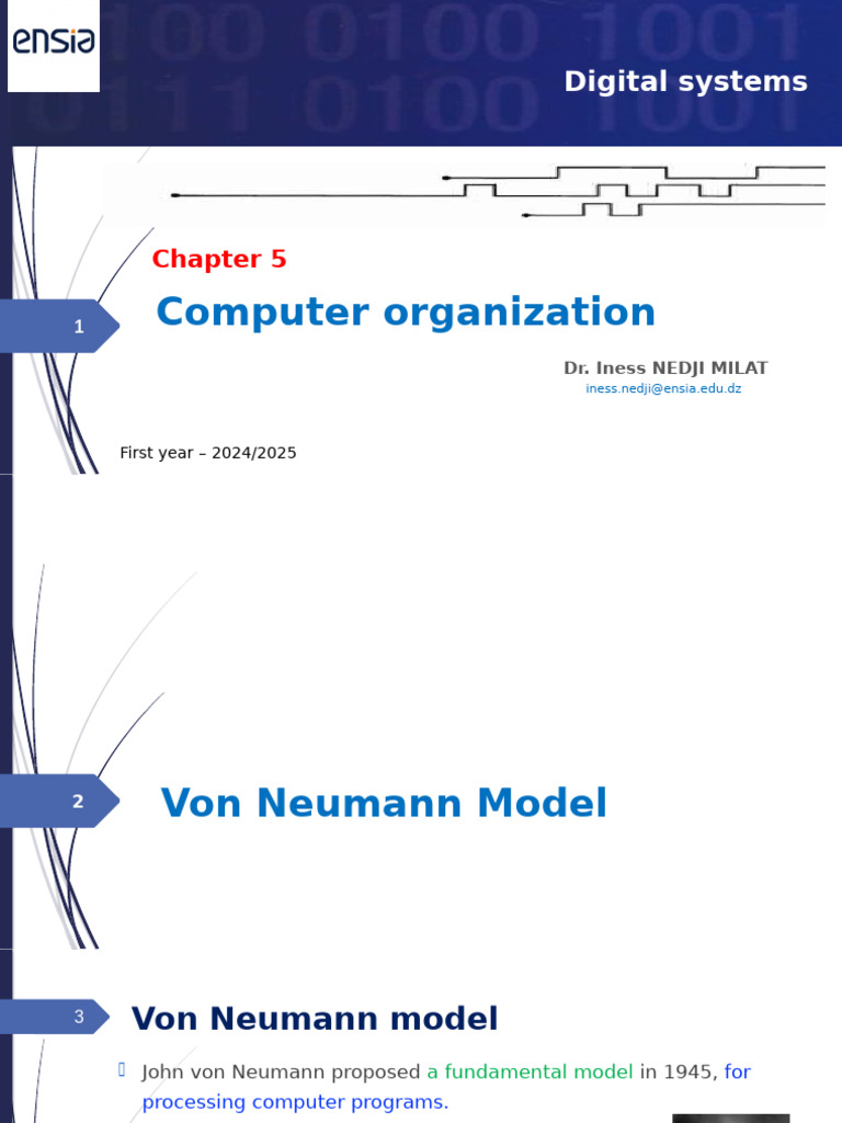 Chapter 5 - Computer Organization (2025) | PDF | Random Access Memory | Dynamic Random Access Memory