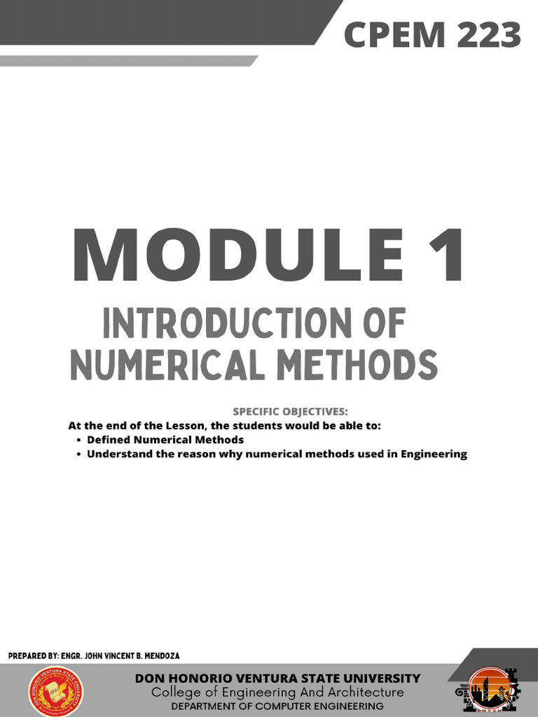 Textbook 1 Introduction Numec | PDF | Numerical Analysis | Mathematics