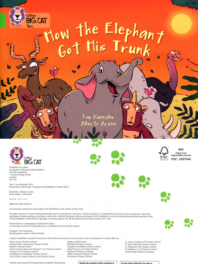 How The Elephant Got His Trunk | PDF