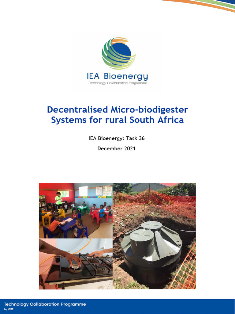 Case Study Biodigesters South Africa | PDF | Biogas | Anaerobic Digestion
