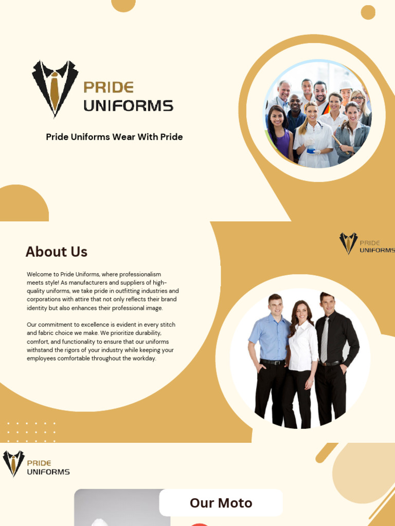 Pride Uniforms: Quality & Style | PDF