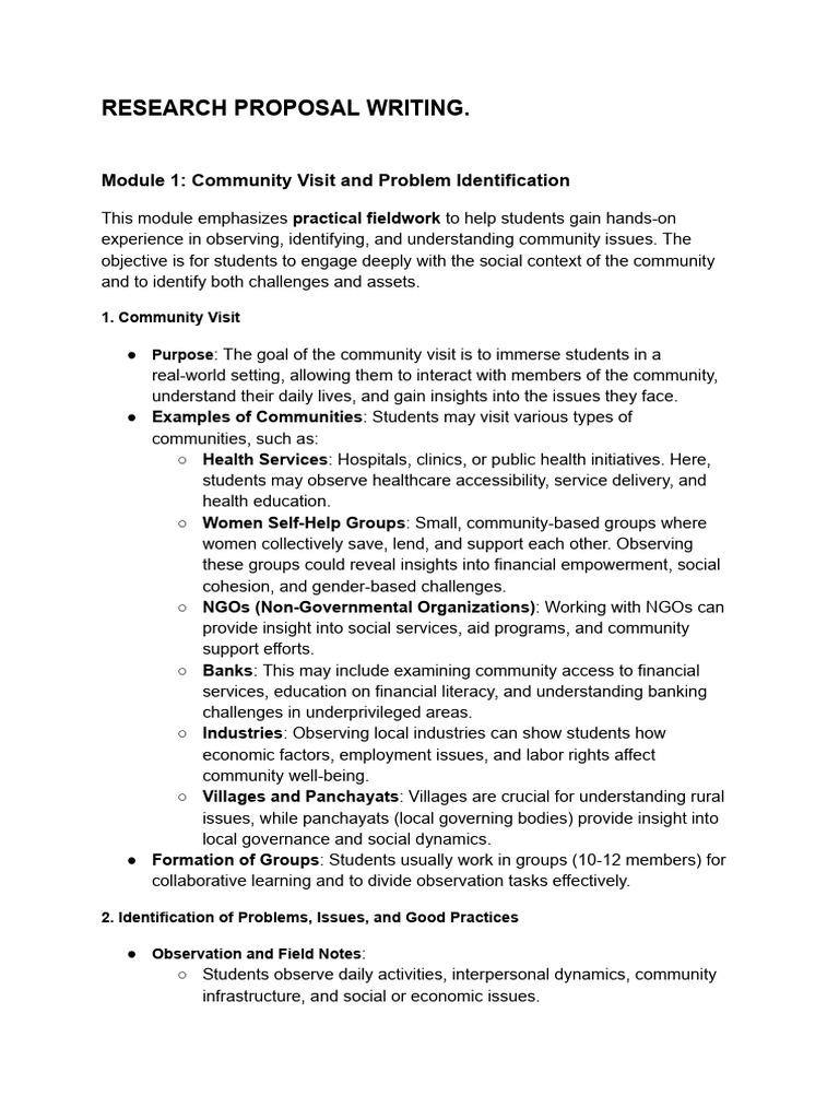 RESEARCH PROPOSAL WRITING | PDF | Apa Style | Hypothesis