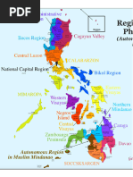 Central Luzon Region III Map | PDF | Mindanao | Luzon