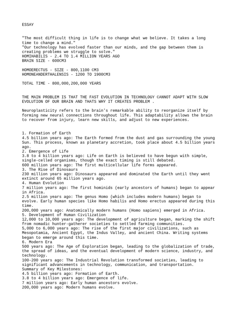 ESSAY HMUN DUBAI | PDF | Homo | Human