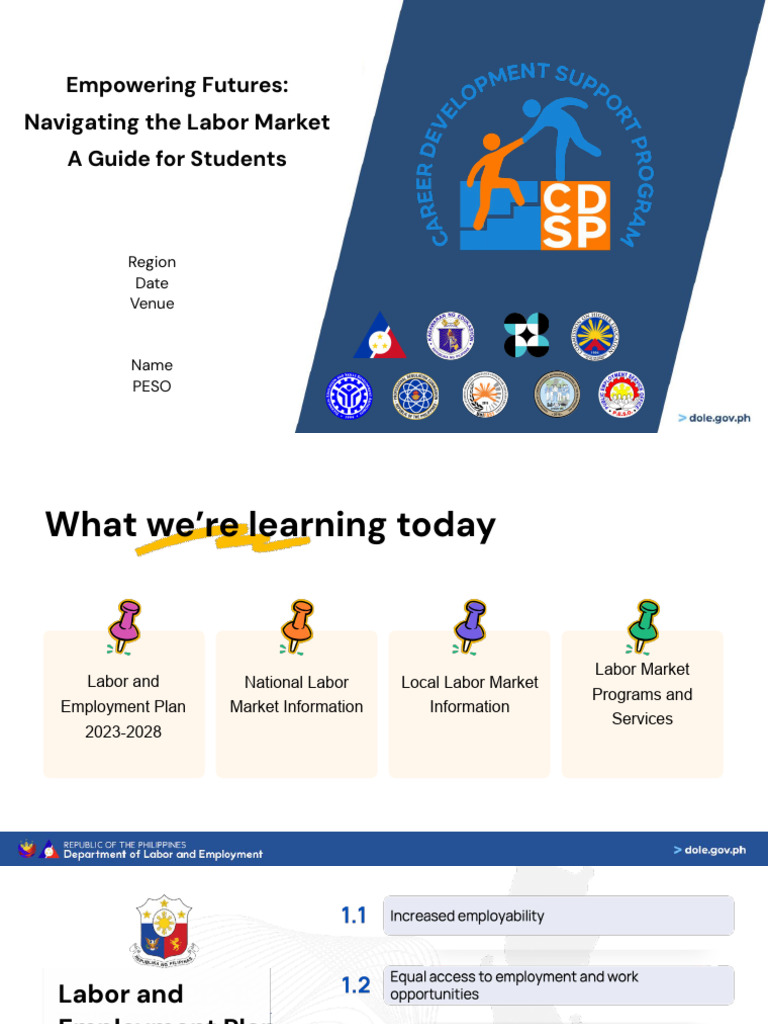 CDSP Module For Grade 10 Students | PDF | Underemployment | Employment