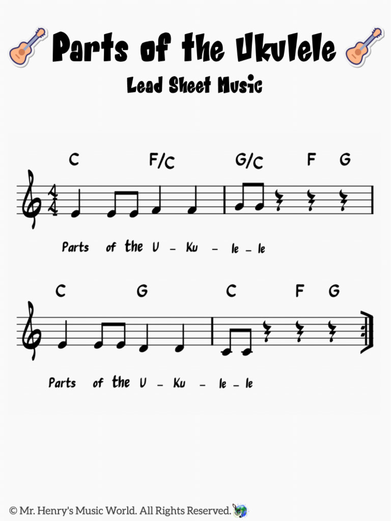 Parts of Ukulele | PDF