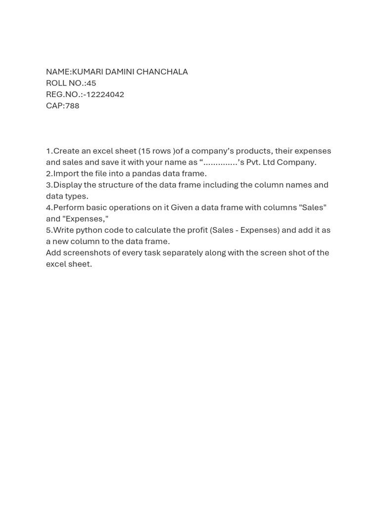 CA4 Group 2 MCA | PDF