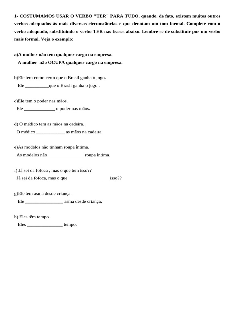 3º Ano Português Atividade Complementar 2 | PDF