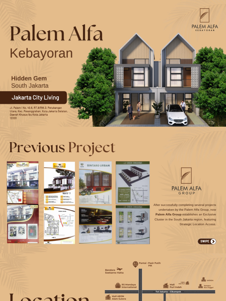 E Brochure Sales Kit Palem Alfa Kebayoran New - 241229 - 212900 | PDF