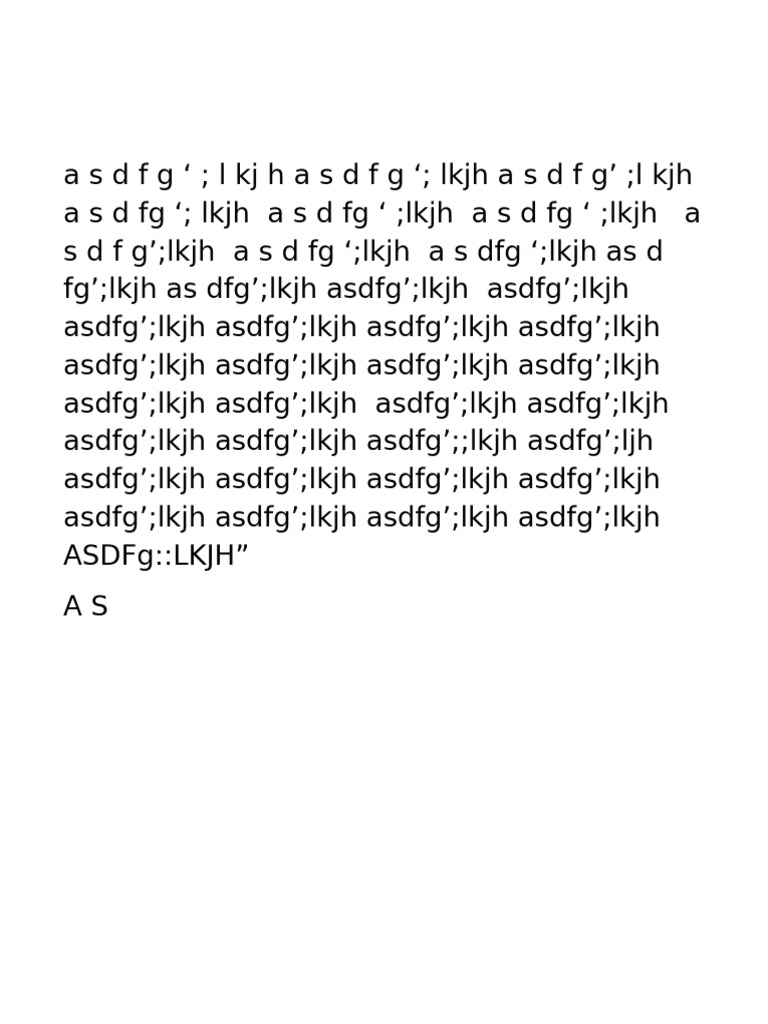 Random Text Generator Output | PDF