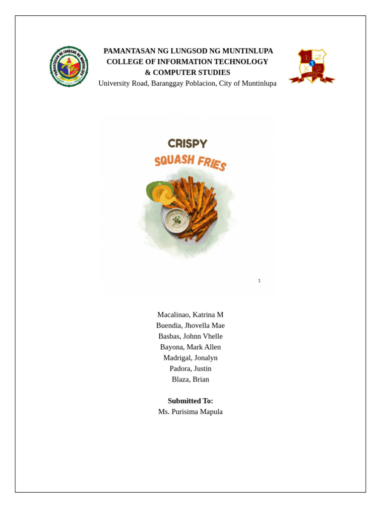 Feasibility Study for Squash Chips | PDF | Equity (Finance) | Expense