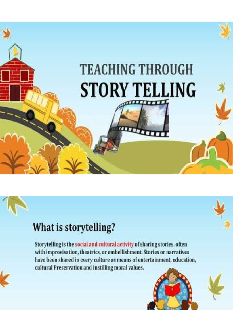 Story Telling & Role Play | PDF