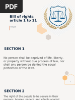 1987 Philippine Constitution - Article 3 Bill of Rights | PDF | Ex Post ...