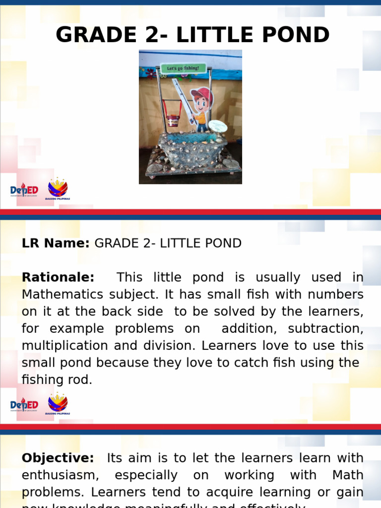 Engaging Math Learning with Little Pond | PDF