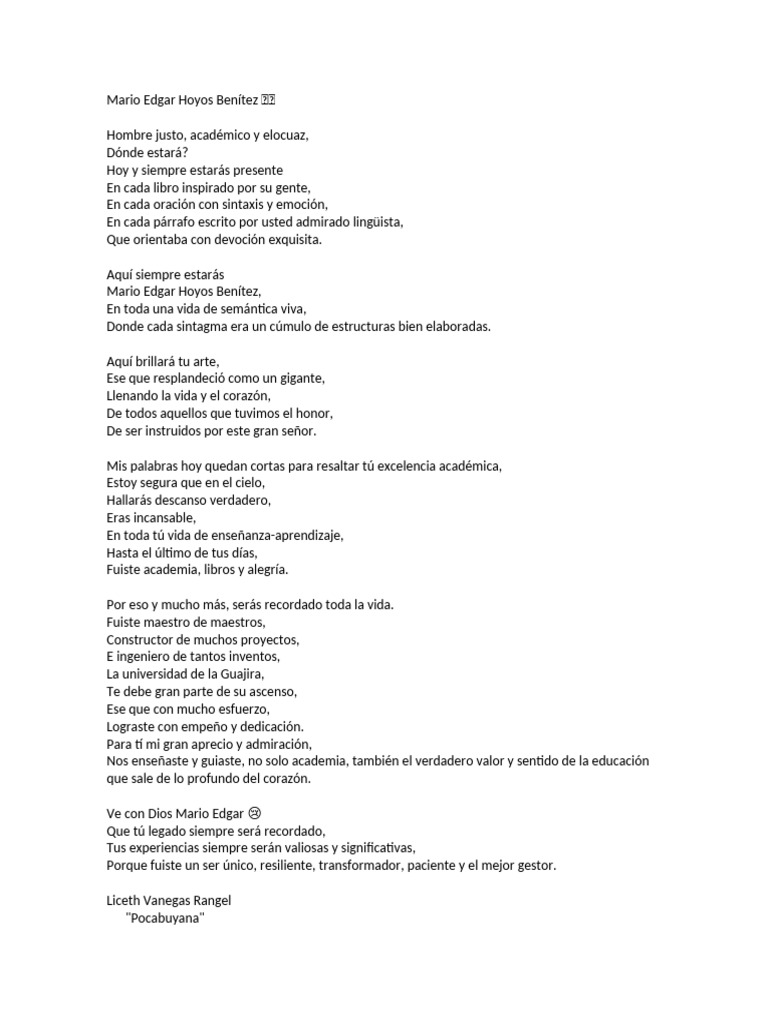 Mario Edgar Hoyos Benítez ?? | PDF