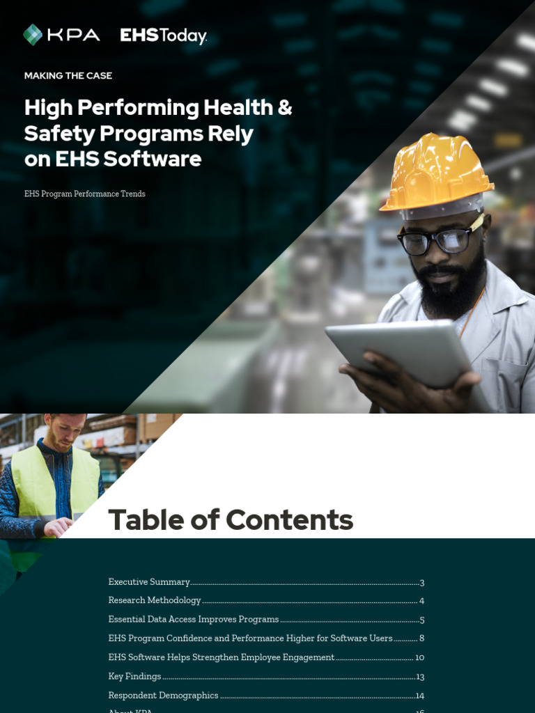 KPA - High Performing Health & Safety Programs | PDF | Analytics | Occupational Safety And Health