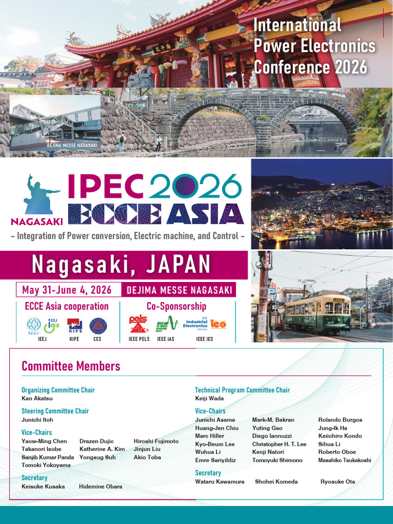 Ipec2026 CFP 110124 | PDF | Electricity | Mechanical Engineering