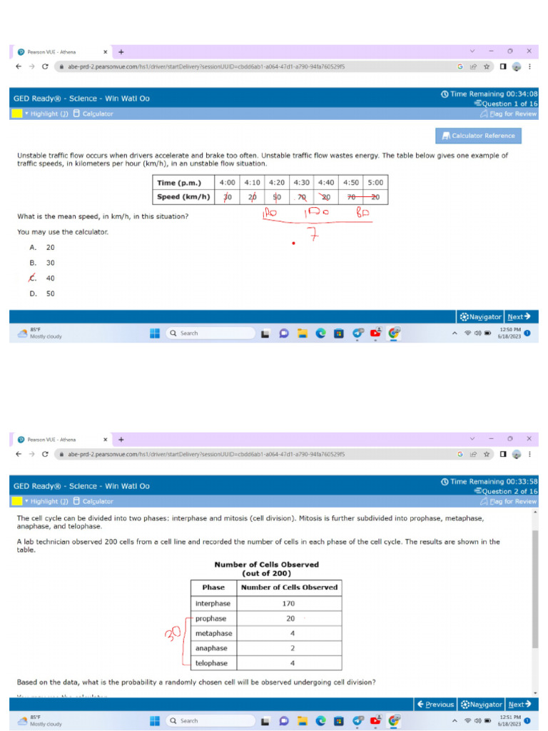 Science Ready Test 1 | PDF