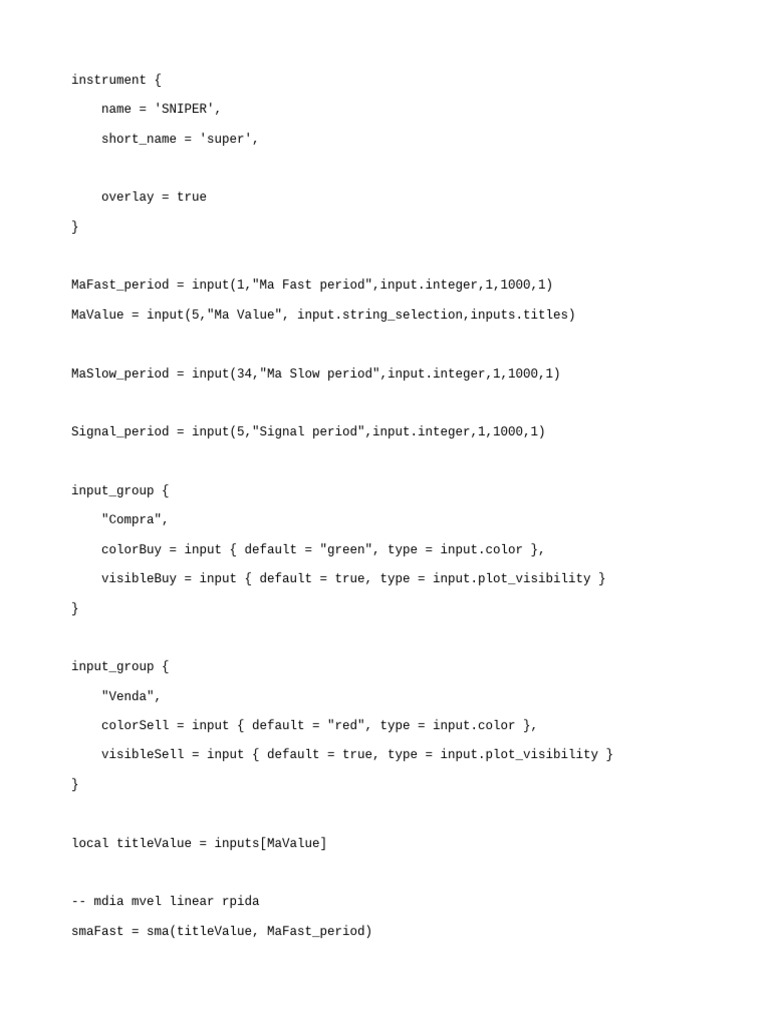 Script Sniper 100$ | PDF