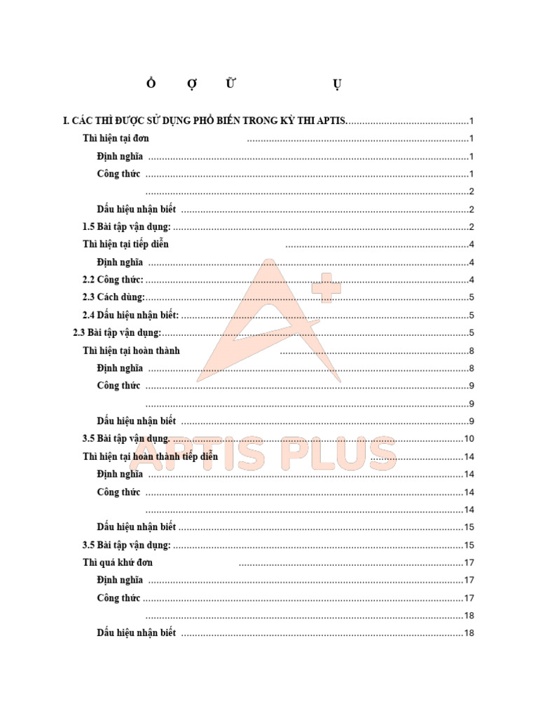T NG H P NG Pháp Thông D NG Aptis | PDF