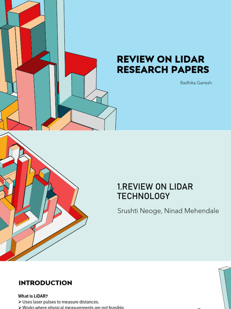 Review On Lidar Research Papers | PDF | Lidar