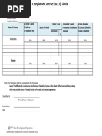 Sample of Statement of Single Largest Completed Contract (SLCC) | PDF ...