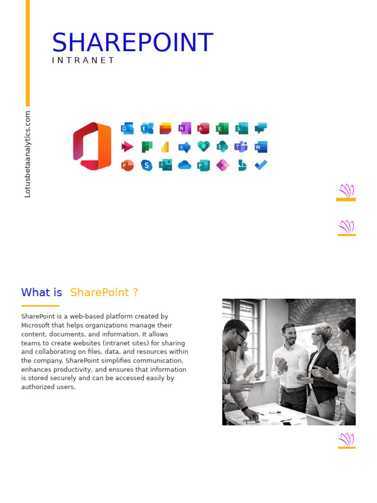 SharePoint: Enhancing Intranet Communication | PDF | Share Point | Software