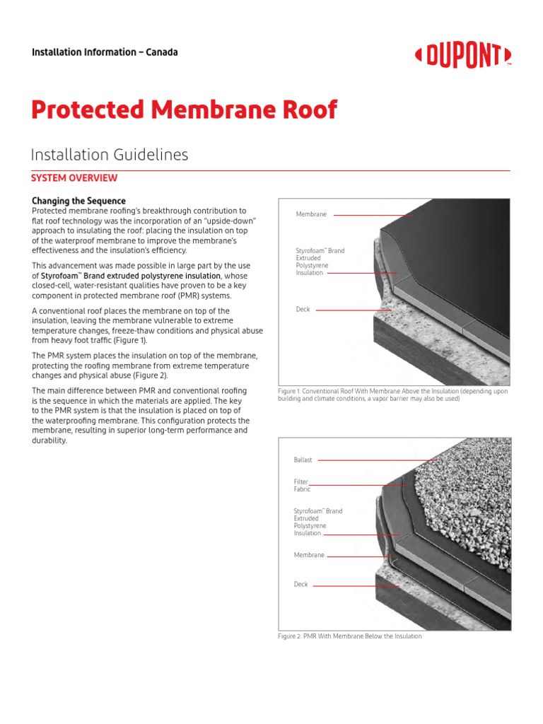 Protected Membrane Roof Ig 43 D100147 enUS | PDF | Polystyrene | Roof