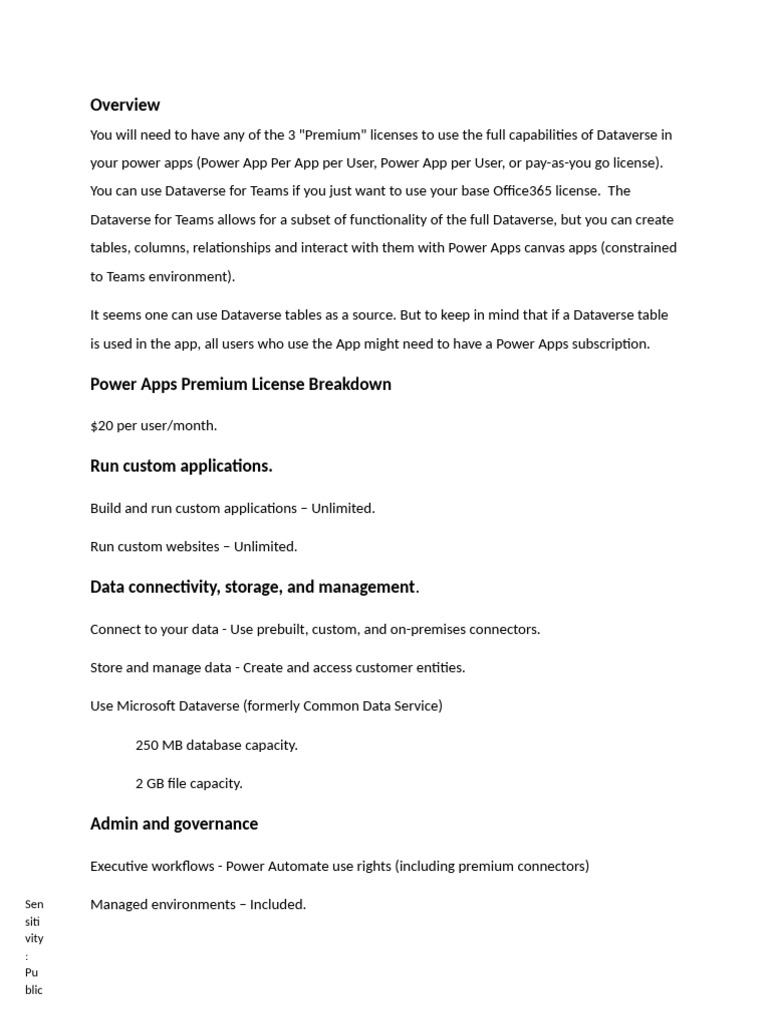 Dataverse Documentation | PDF