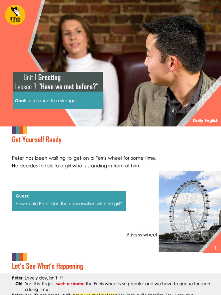 Unit 1 Lesson 3 | PDF