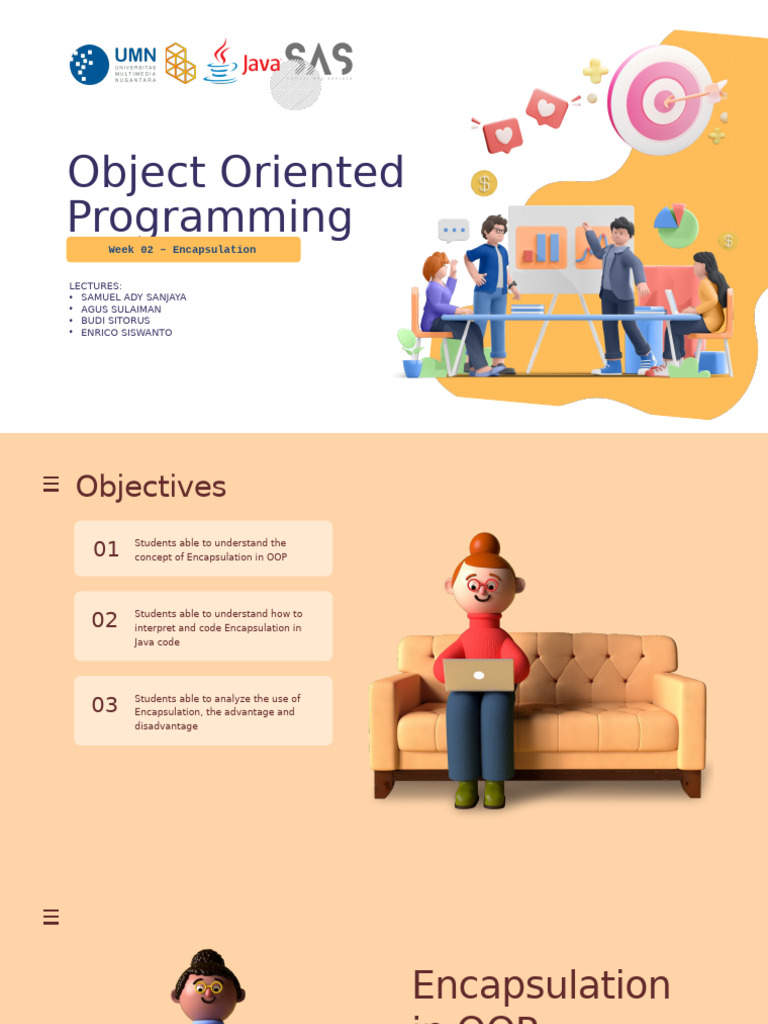 02encapsulation Pdf Class Computer Programming Object Oriented 