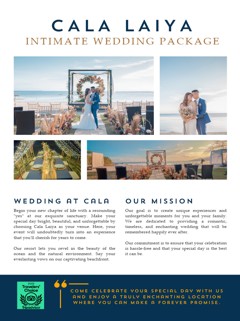 Sales Kit I Wedding Packages | PDF | Wedding
