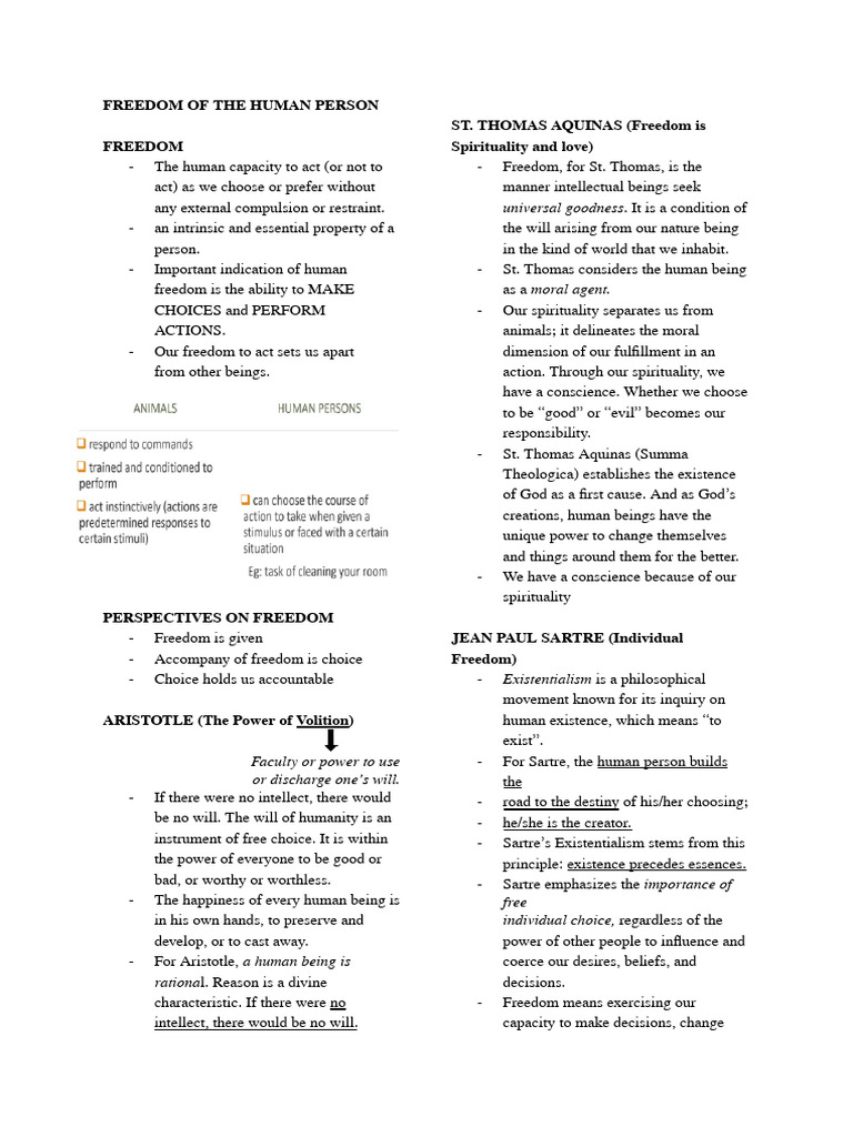 PHILO-REVIEWER-Q2 | PDF | Free Will | Empathy