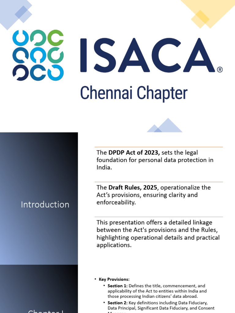 DPDP Act 2023 and Draft Rules 2025 Overview | PDF | Mediation ...