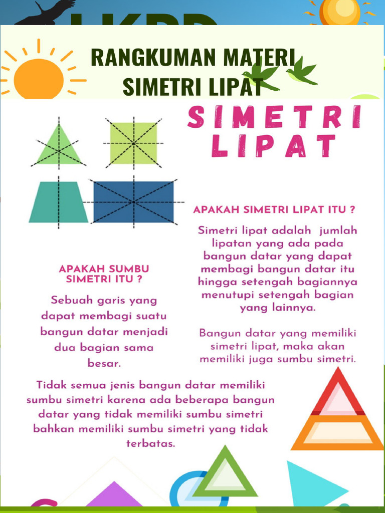 LKPD Kelas 3 SD Simetri Lipat | PDF