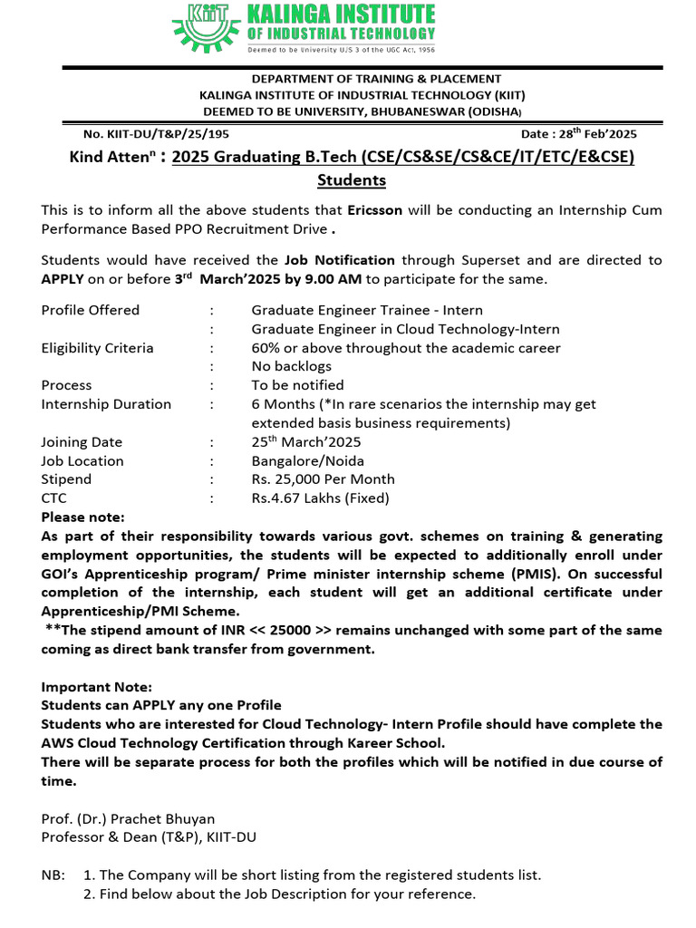 Ericsson Internship Opportunity 2025 | PDF | Java (Programming Language) | Object Oriented ...