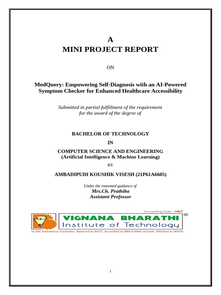 Mini_project | PDF | Artificial Intelligence | Intelligence (AI ...