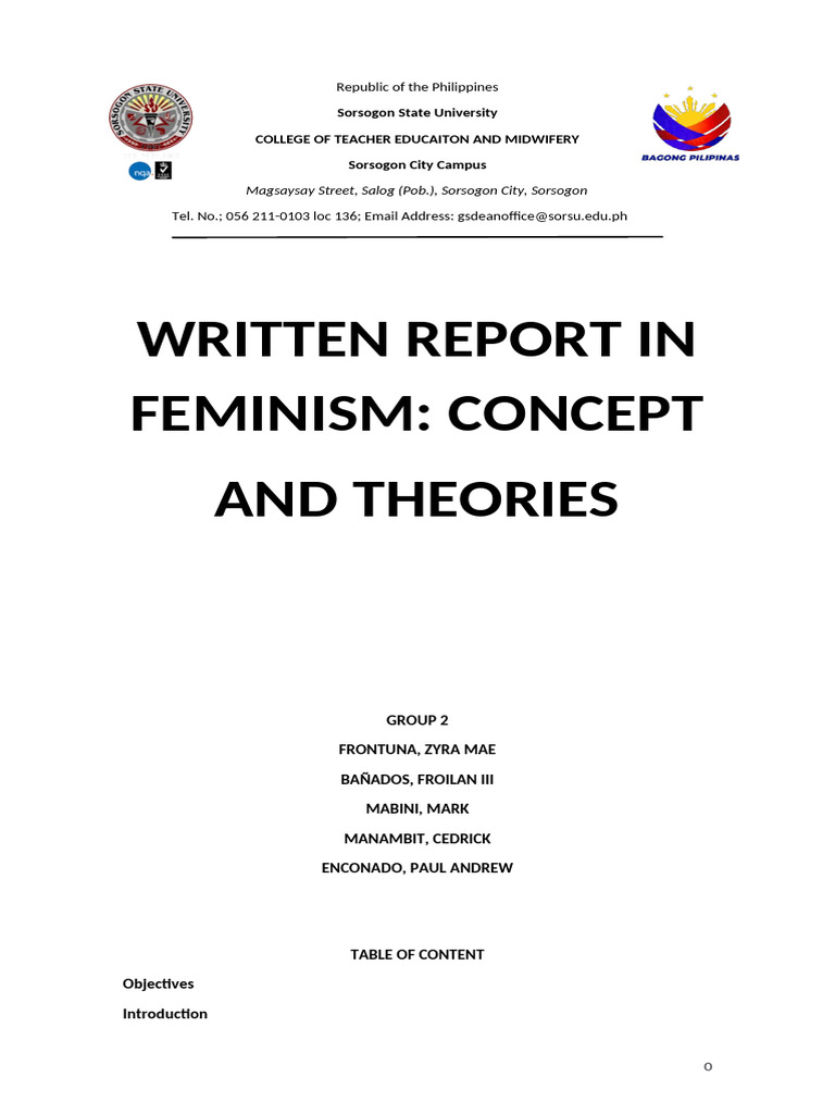 Feminist Theory Narrative | PDF | Feminism | Gender Studies