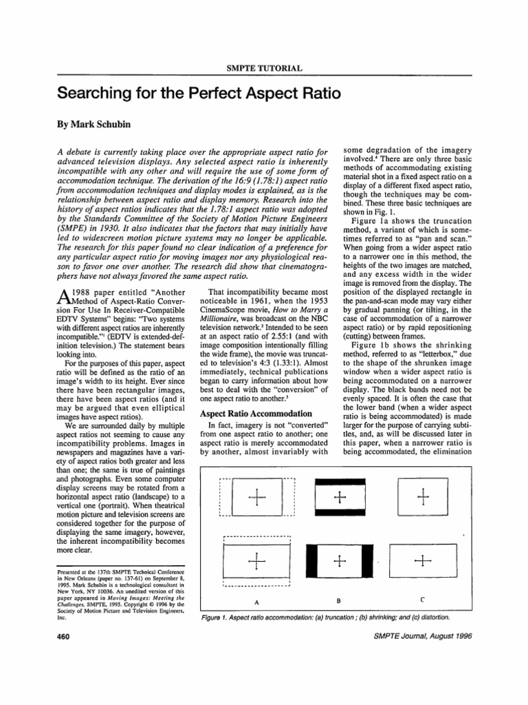 !ijjj: Searching For The Perfect Aspect Ratio | PDF | Display Resolution | Pixel