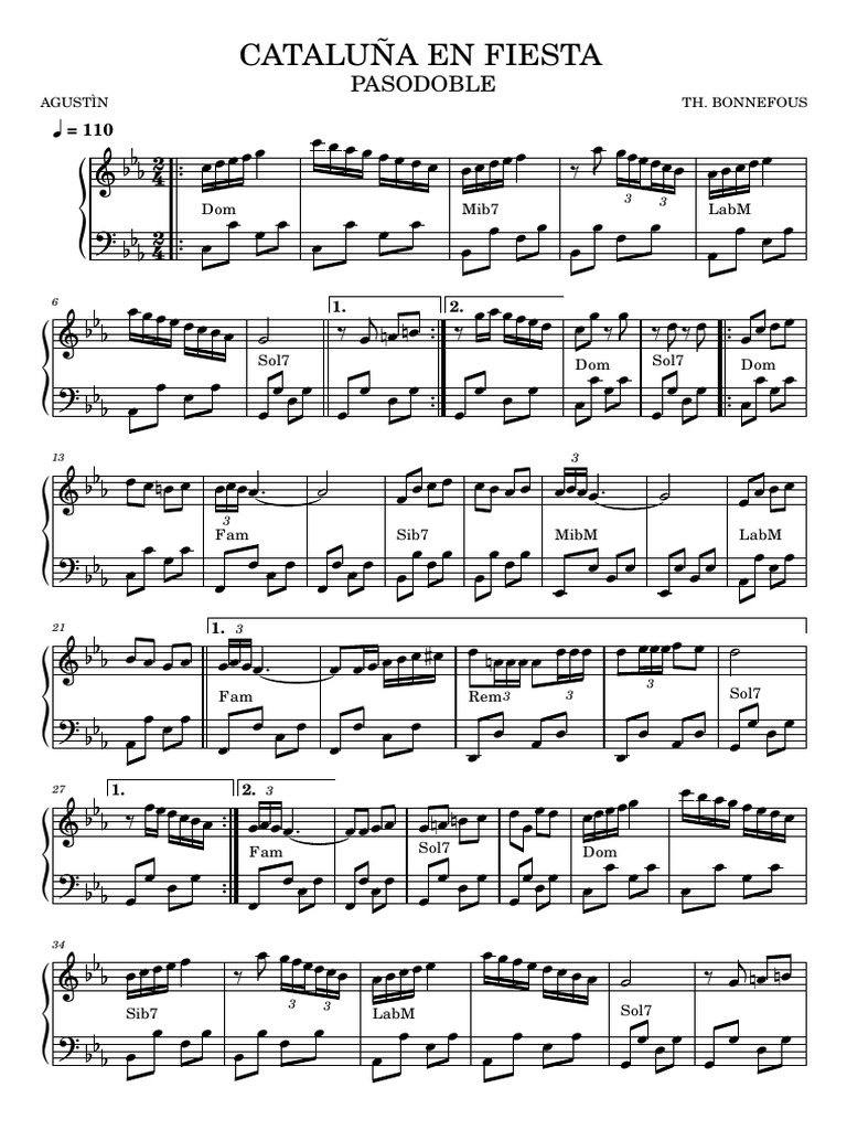 Catalu A en Fiesta | PDF