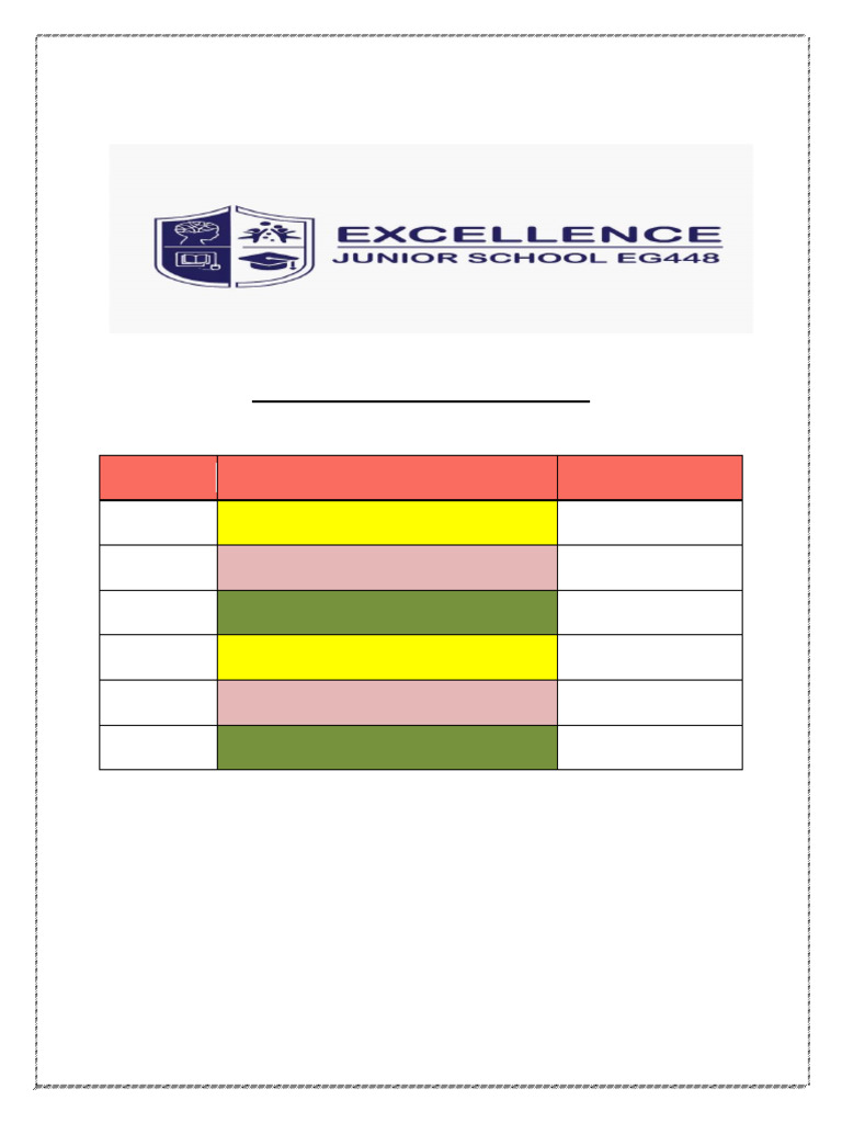 Intensive Course Test Schedule 2024 | PDF