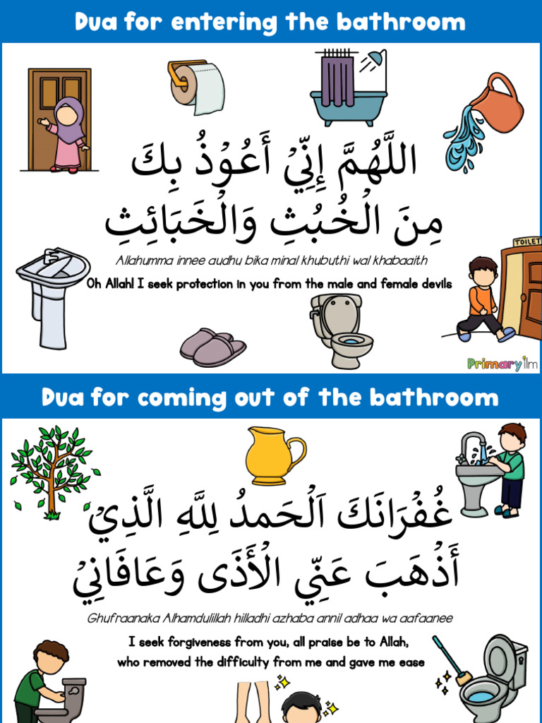 Bathroom Dua: Entering and Leaving | PDF