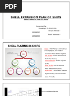 Shell Expansion Plan for Ship Construction | PDF