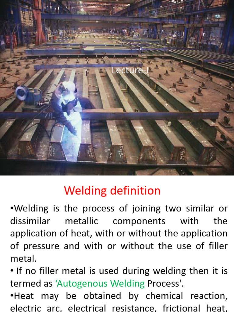 Lecture 1 Introduction | PDF | Welding | Construction
