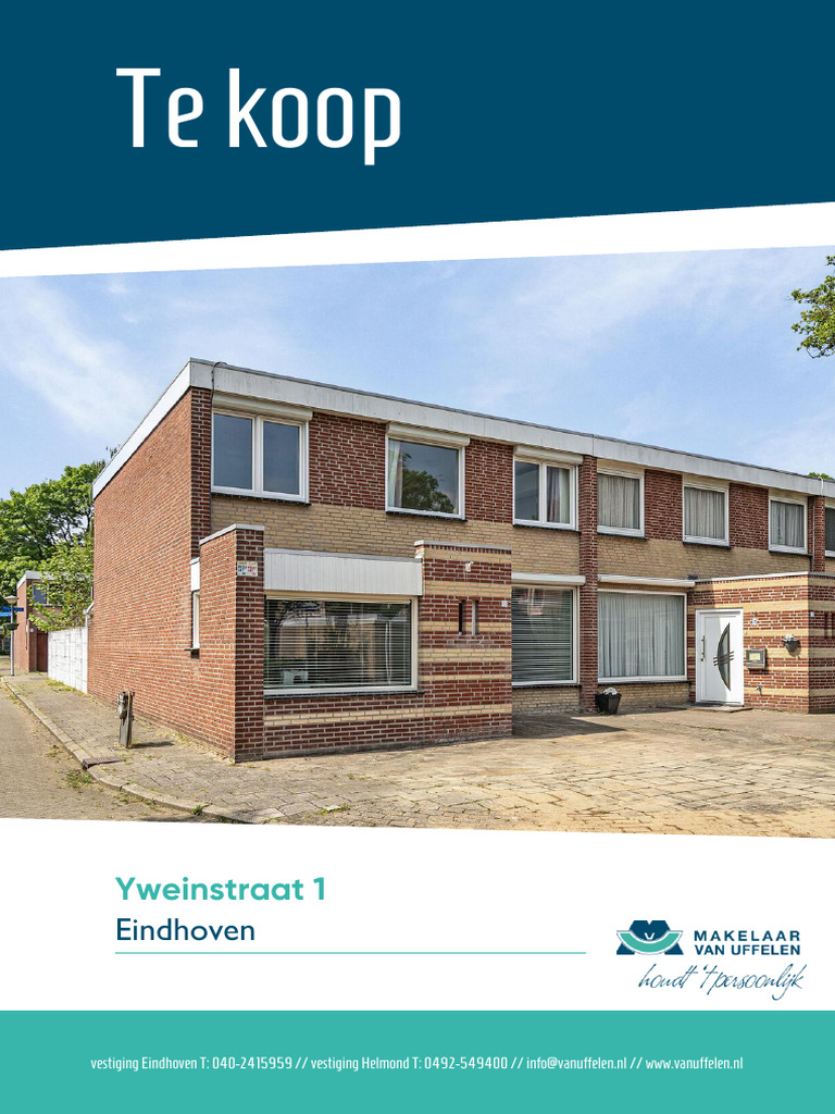 Brochure - Yweinstraat 1 - Eindhoven | PDF