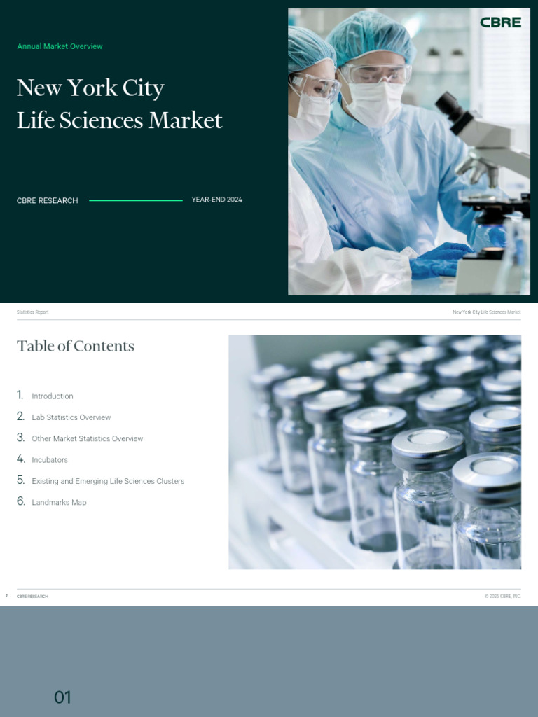 NYC Life Sciences Lab Space Overview | PDF | New York City | Lease