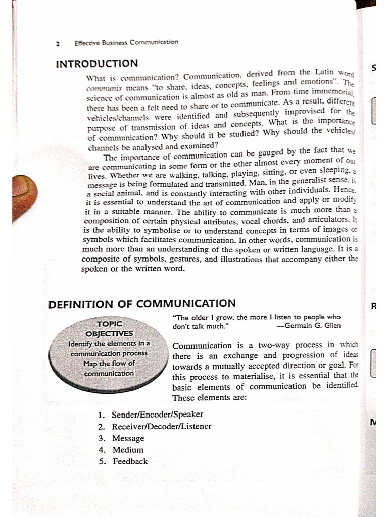 Unit 1 Communication | PDF