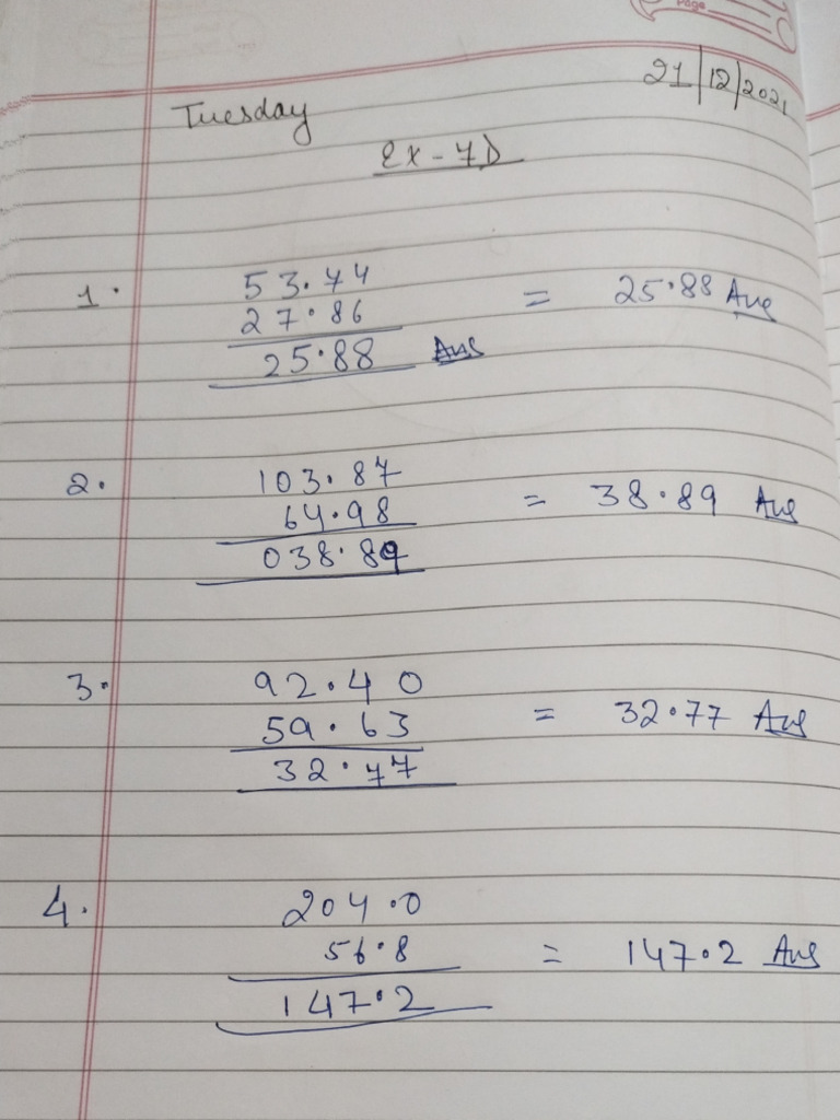 Riya Kumari Maths HW | PDF