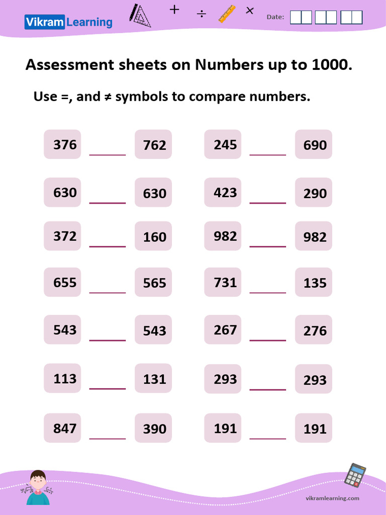 Vikram Learning Printable Worksheets 1729506682435 | PDF