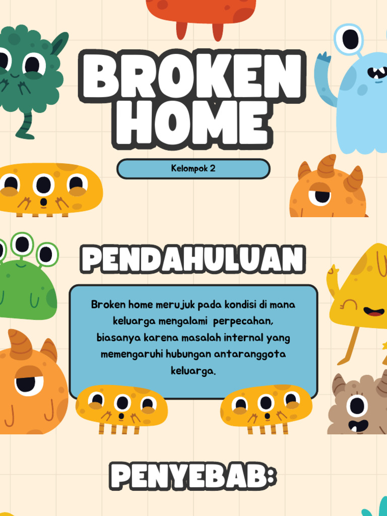 Penyebab dan Solusi Broken Home | PDF